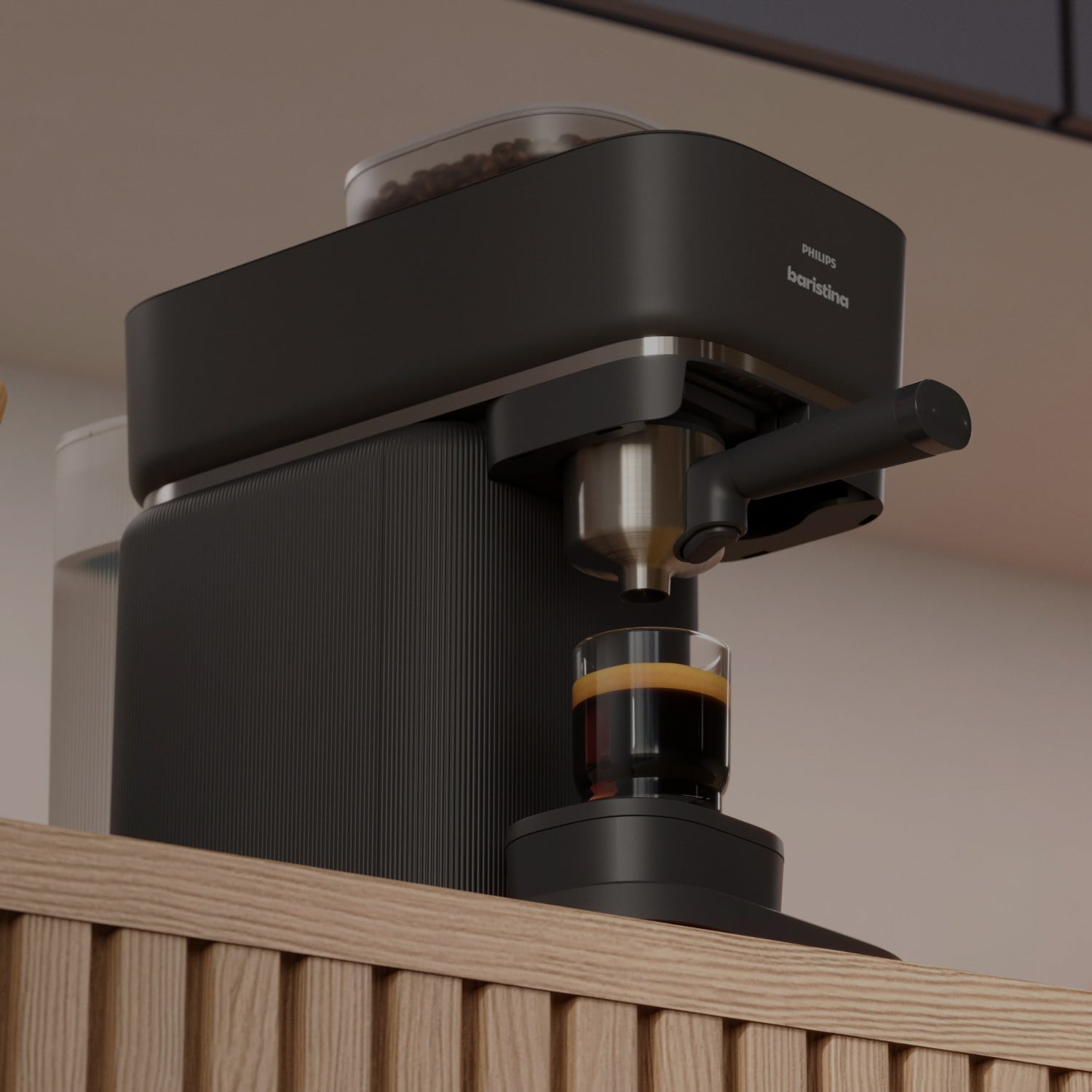 Philips Baristina Espresso machine Black Grey – Philips Home Appliances
